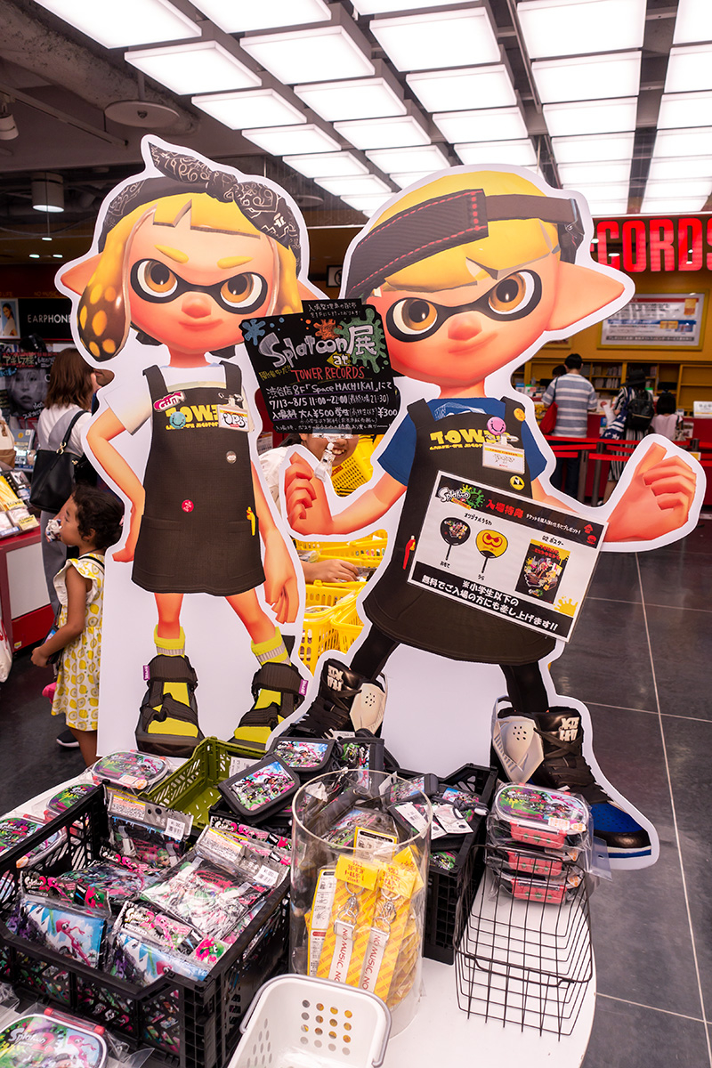 Splatoon 展 at TOWER RECORDS | b's mono-log