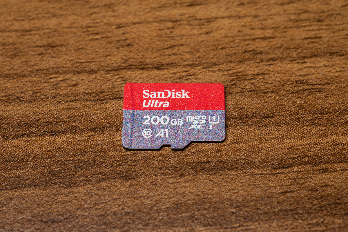 SanDisk Ultra microSDXC 200GB 100MB/s | b's mono-log